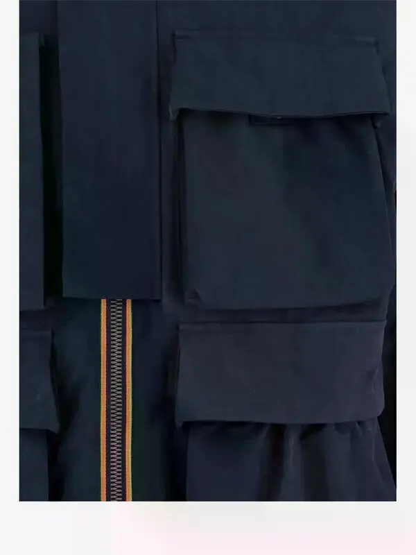 K-WAY Zip-up Hooded Jacket - Blue