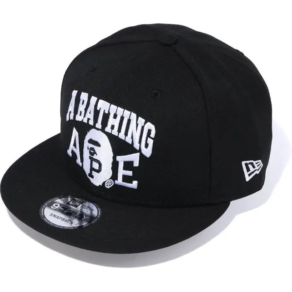 BAPE New Era Snapback Cap - Black