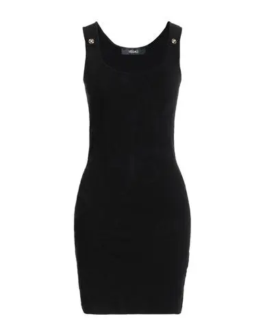 Versace Mini Dress In Viscose, Cotton, And Polyester