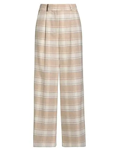 Peserico Tartan Flannel Wide-leg Pants