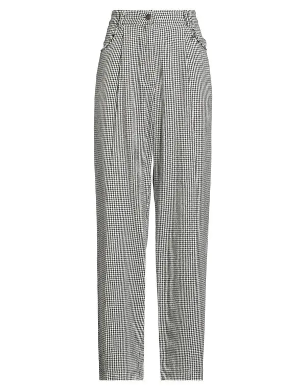 8PM Houndstooth Straight-leg Pants