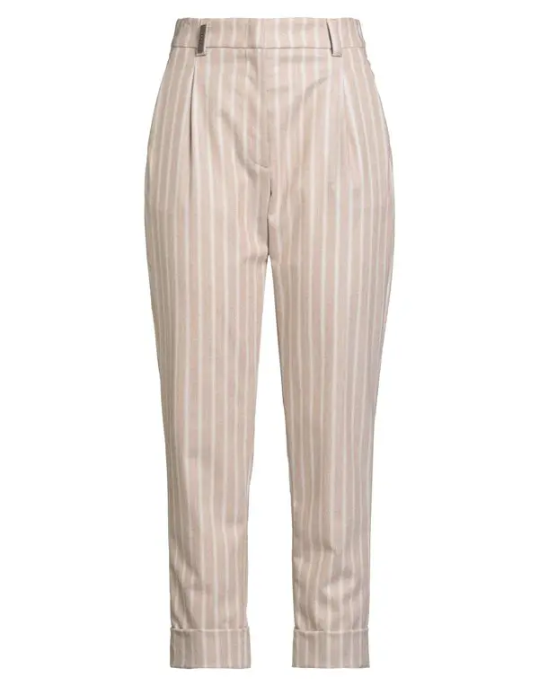 Peserico Striped Flared Pants