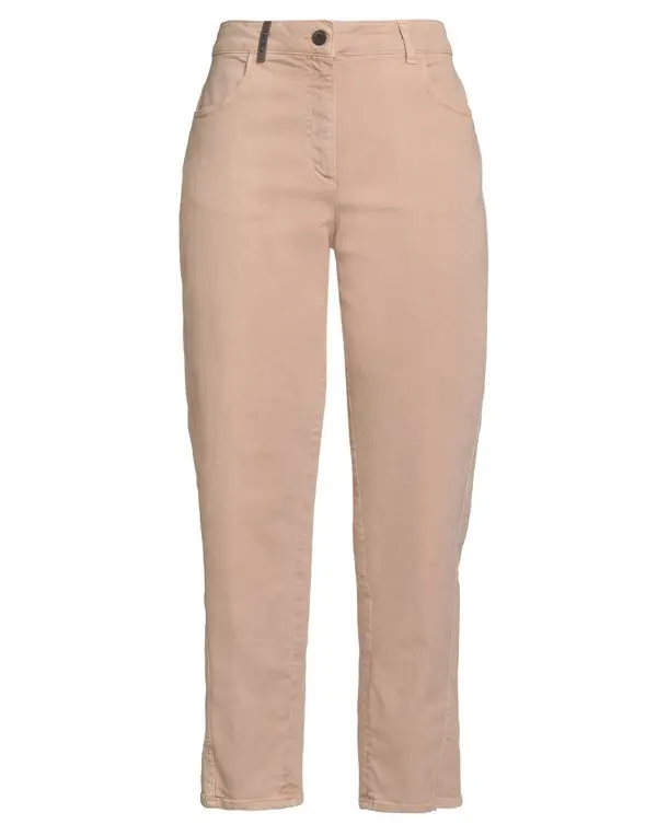 Peserico Cotton Stretch Jeans - Beige
