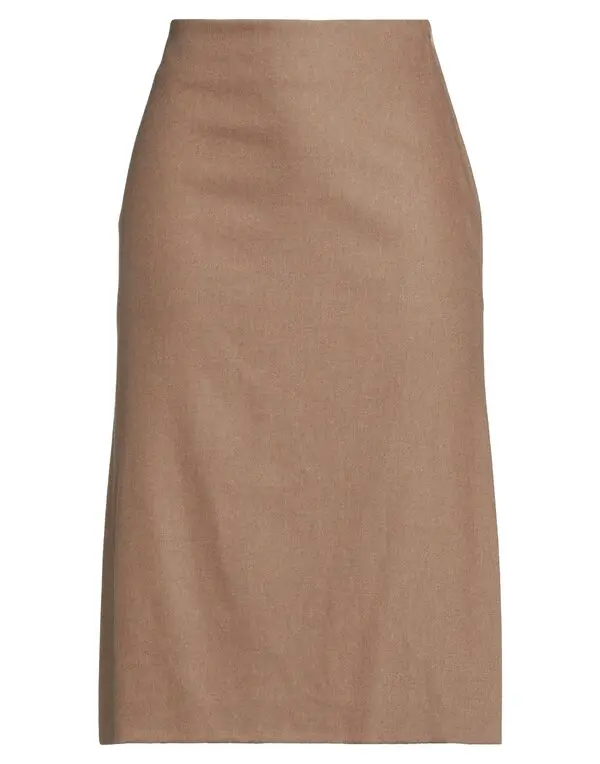 Peserico Virgin Wool Blend Midi Skirt