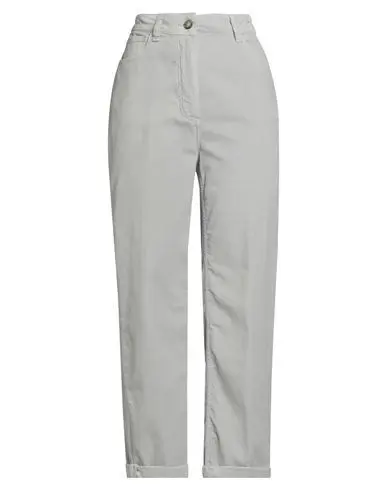 Peserico Straight-leg Corduroy Pants - Light Grey
