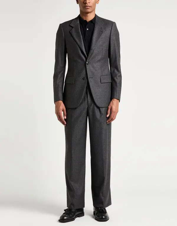 Giorgio Armani ダークグレー スーツ Giorgio Armani Suit Size Virgin Wool, Cashmere, Polyamide
