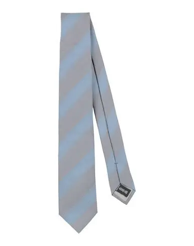 Giorgio Armani Striped Necktie - Blue