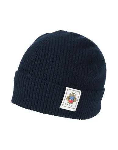 Bally Merino Wool Beanie - Blue