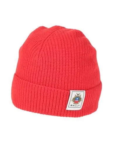 Bally Merino Wool Beanie - Red