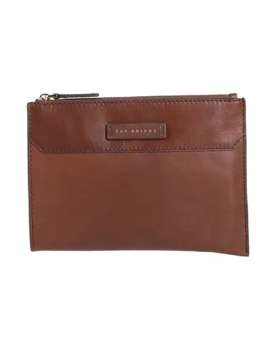 THE BRIDGE Leather Clutch