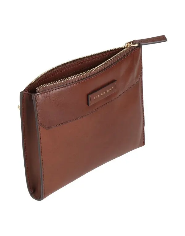 THE BRIDGE Leather Clutch
