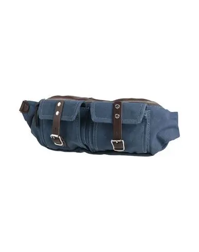 THE BRIDGE Leather Belt Bag - Blue