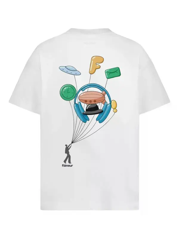 FLANEUR Inflatables T-shirt - White