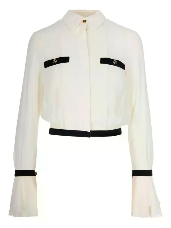 Elisabetta Franchi Two-tone Shirt - White