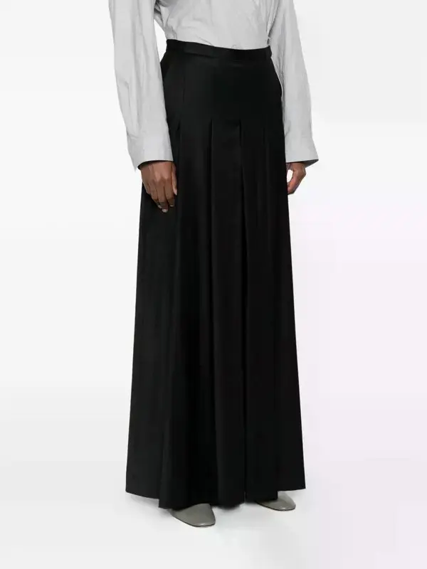 CO.GO Pleated Wide-leg Pants