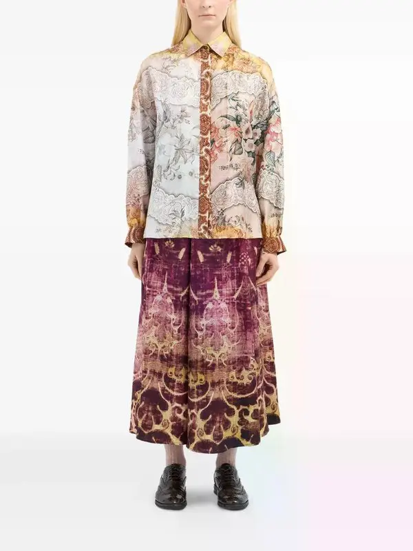 PIERRE-LOUIS MASCIA Floral-print Shirt