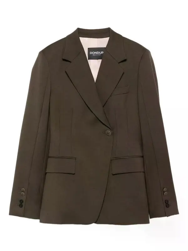 DONDUP Single-button Notched-lapel Blazer