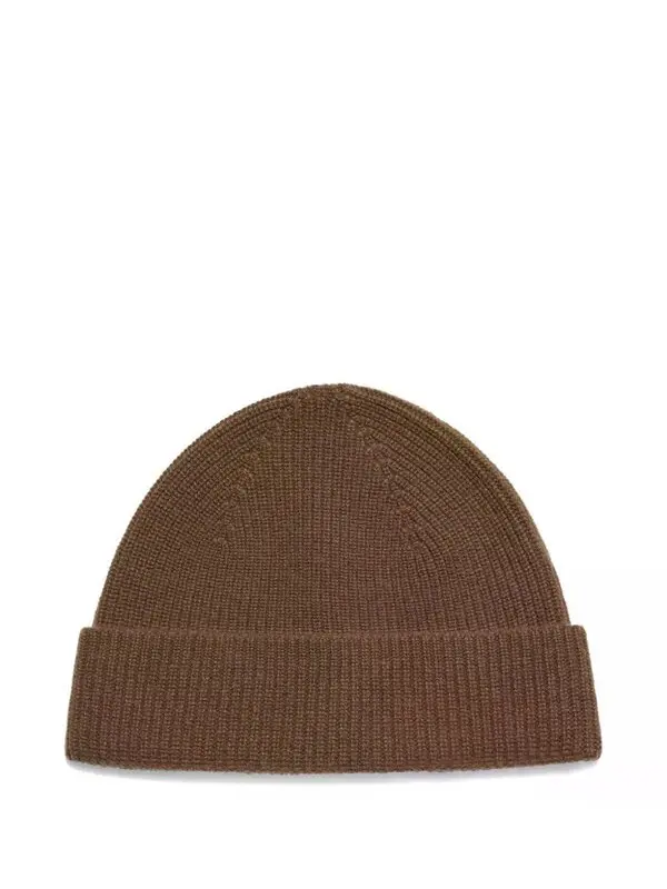 Zegna Cashmere Beanie - Brown