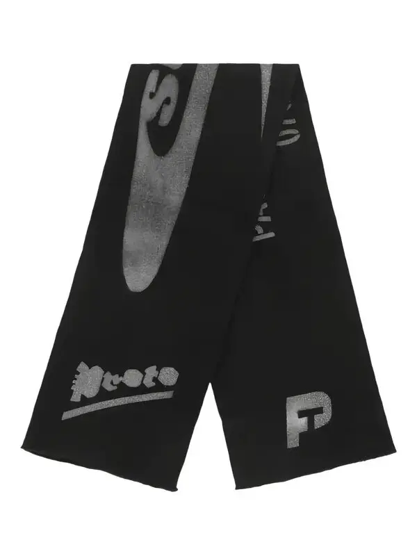 PROTOTYPES Football Scarf - Black