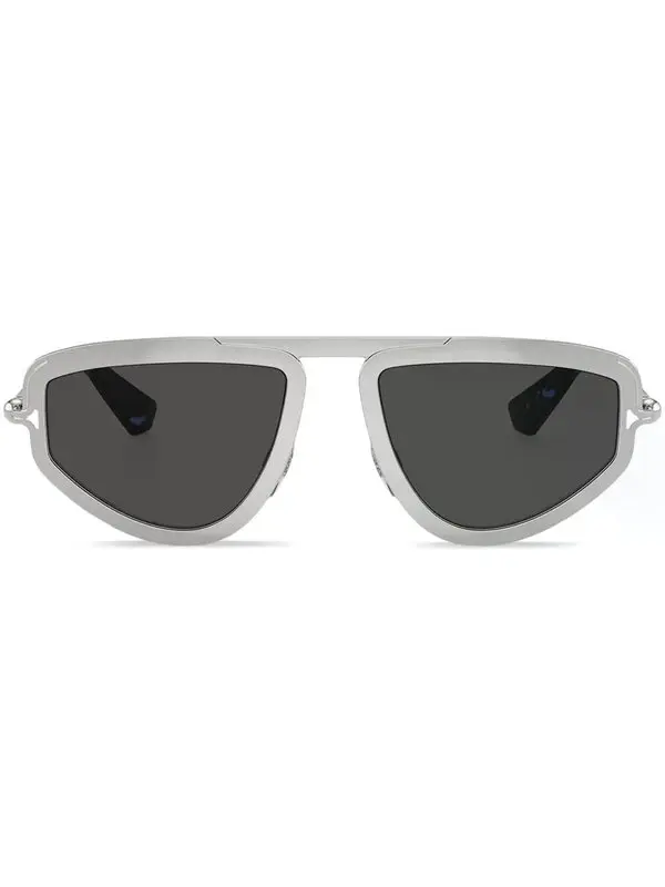 Burberry Irregular Sunglasses - Silver