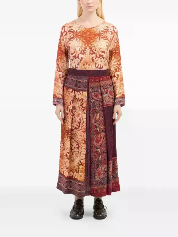 PIERRE-LOUIS MASCIA Geometric-pattern Maxi Skirt