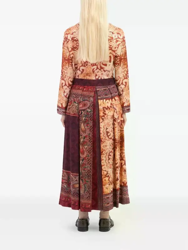 PIERRE-LOUIS MASCIA Geometric-pattern Maxi Skirt