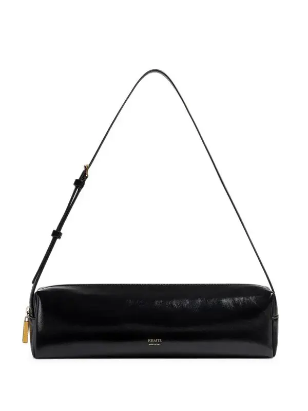 Khaite Leather Shoulder Bag - Black