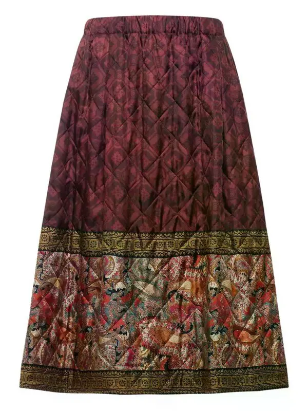 PIERRE-LOUIS MASCIA Paisley-print Skirt
