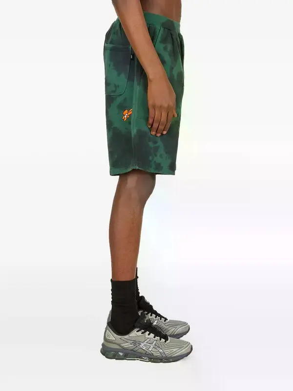 PERKS AND MINI Tie-dye Embroidered Shorts