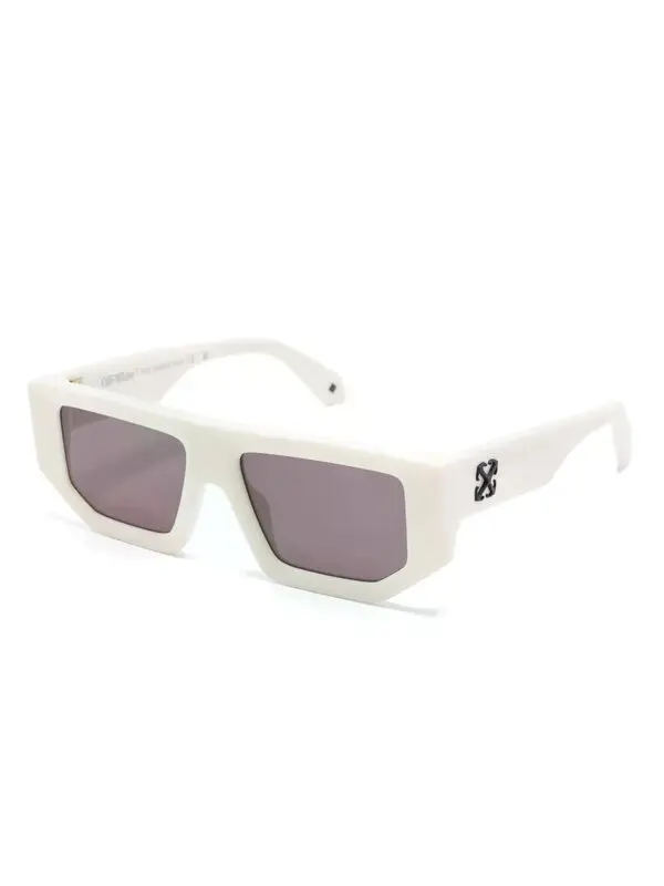 Off-White Logo-plaque Sunglasses