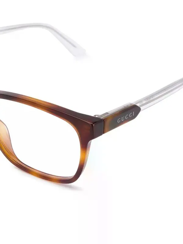 Gucci Rectangular-frame Glasses