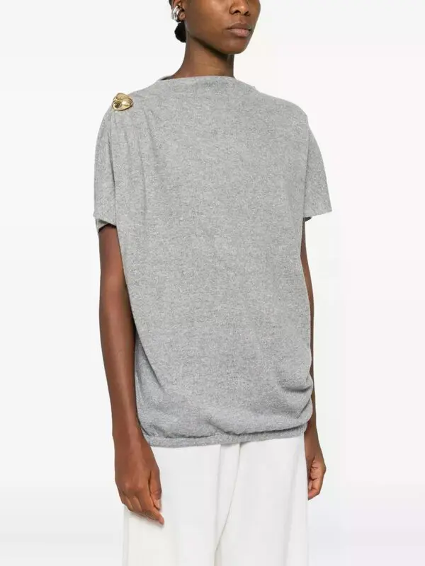 Fabiana Filippi Draped Knit Top