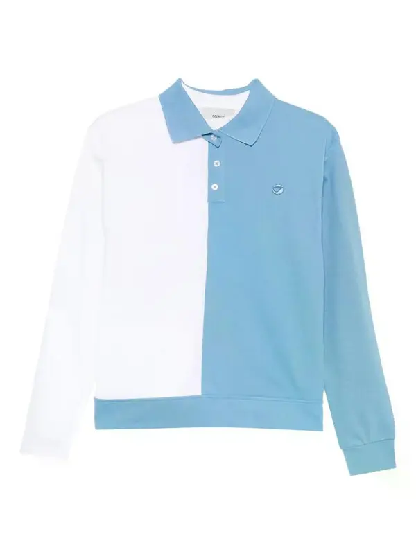 Coperni Two-tone Panelled Polo Top