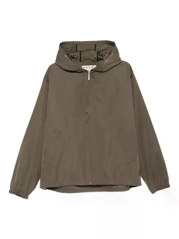 Marni Hooded Zip-up Jacket
