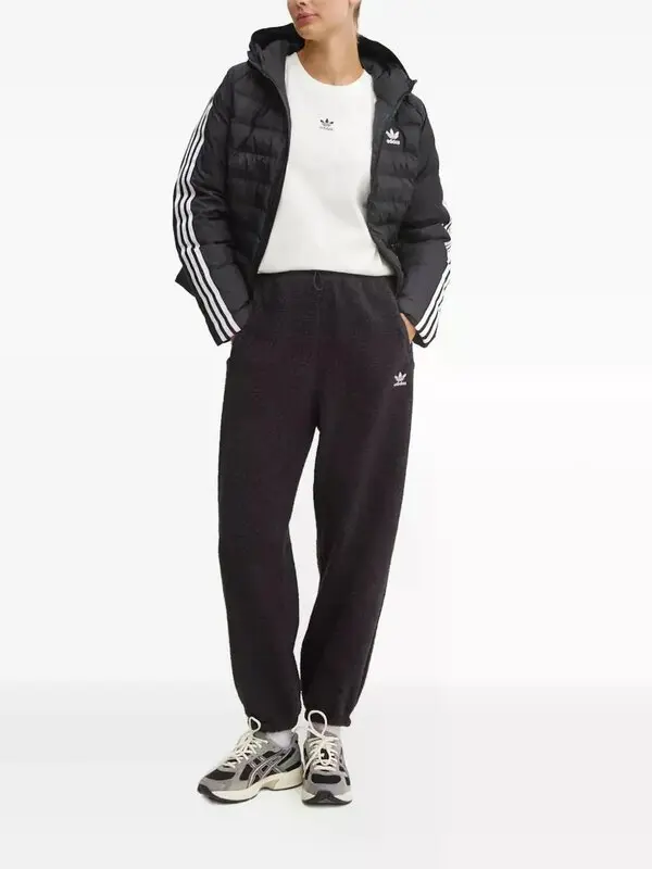 Adidas Three-stripe Hooded Puffer Jacket