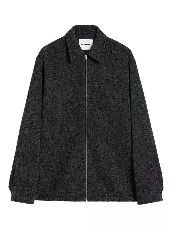 JIL SANDER Zip-front Jacket With Collar Detail