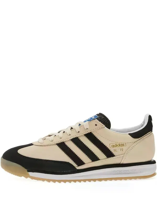 Adidas Three-stripe Leather Sneakers