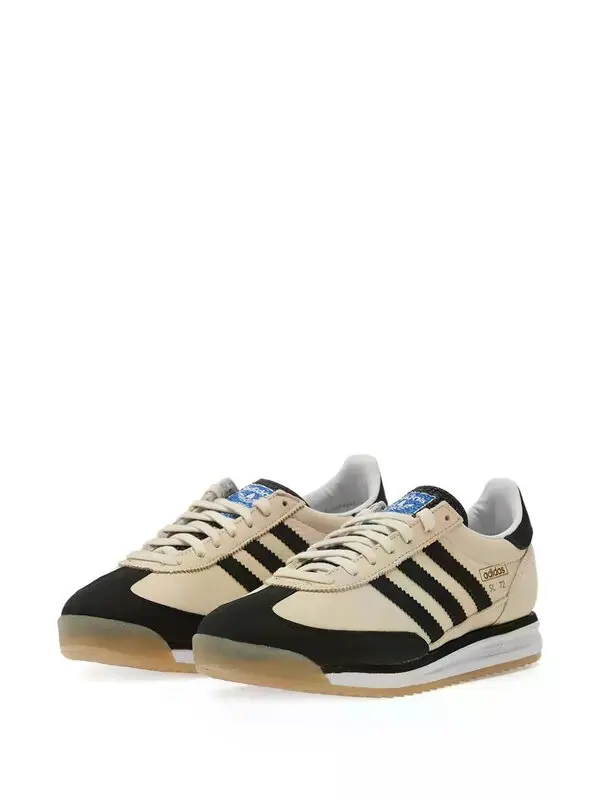 Adidas Three-stripe Leather Sneakers