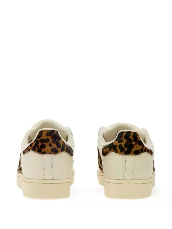 Adidas Leopard-print Superstar Sneakers