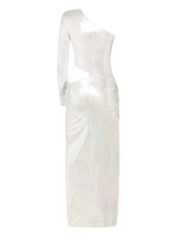 NISSA One-shoulder Midi Dress