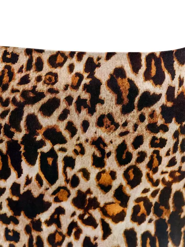 Agua Bendita Leopard-print Top