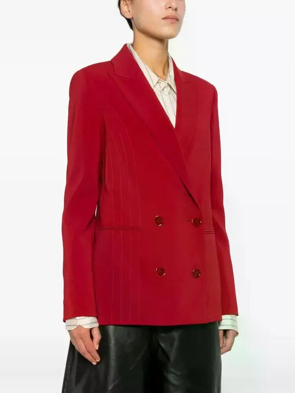 Patrizia Pepe Panelled Double-breasted Blazer