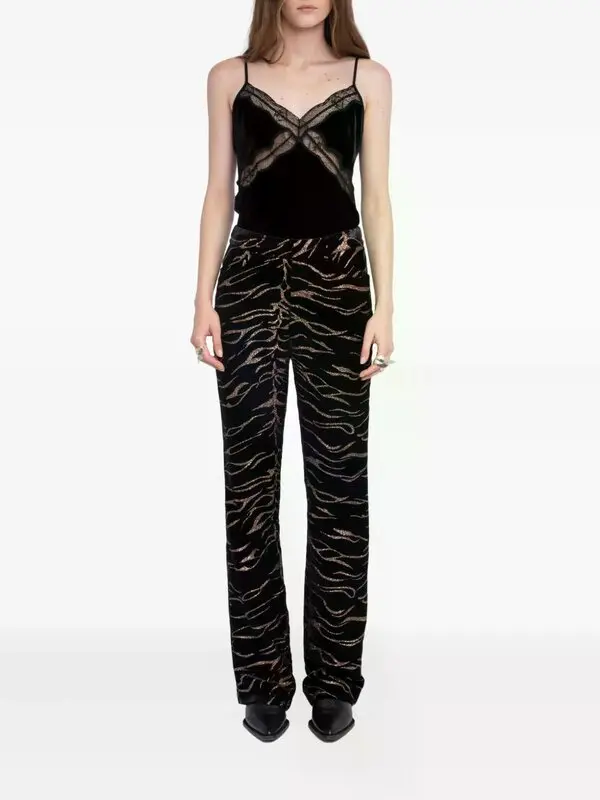 Zadig&Voltaire Tiger-print Trousers