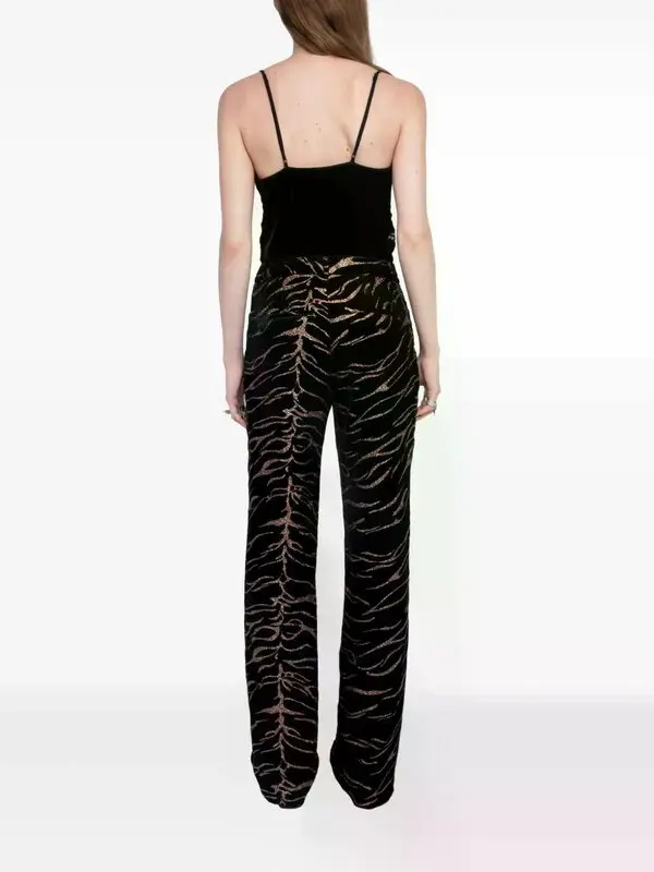 Zadig&Voltaire Tiger-print Trousers