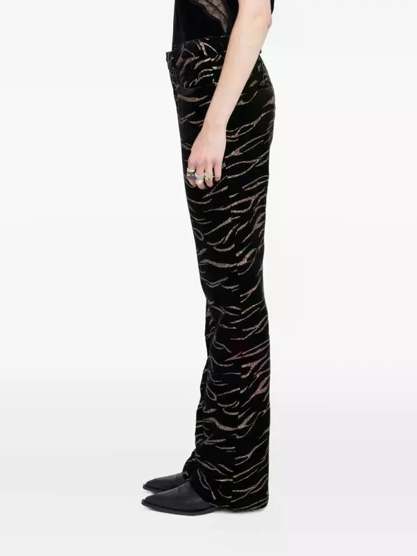 Zadig&Voltaire Tiger-print Trousers