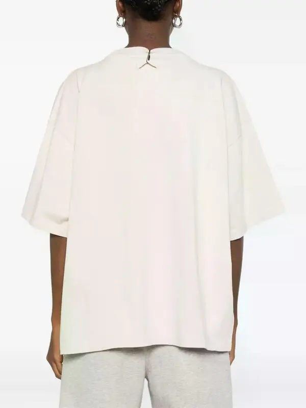 JEAN PAUL GAULTIER Graphic-print T-shirt - Neutrals