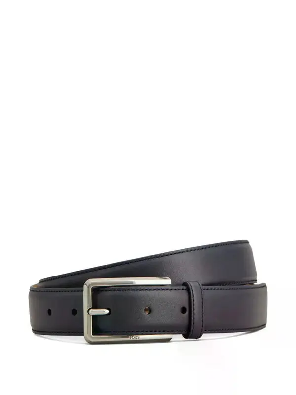 TOD'S Leather Belt - Black
