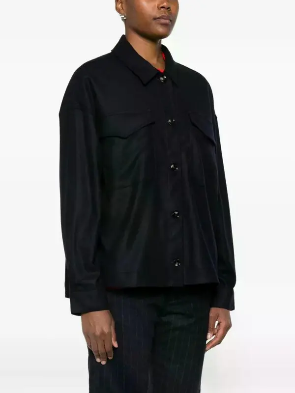 TRUE AVENUE Flap-pocket Button-down Jacket