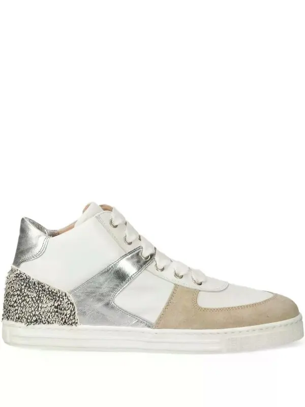 Agl Metallic-panel Studded Sneakers