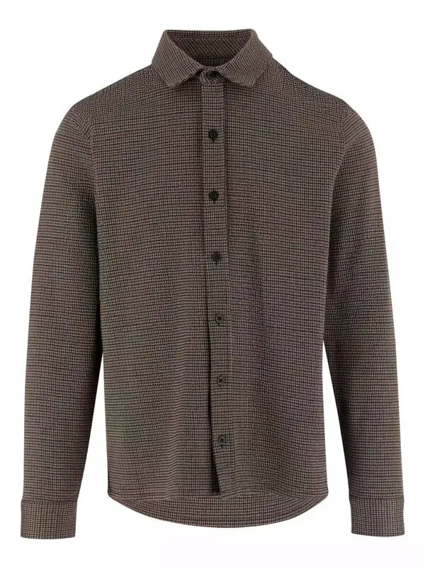 Vince Check-print Shirt